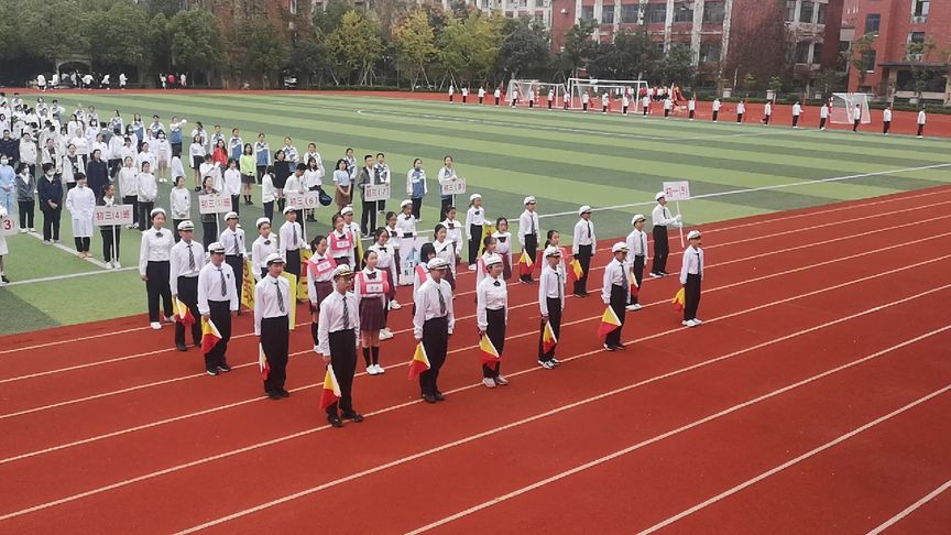 致敬最美逆行人:运动会入场式优胜奖,入场式队形动作编排范例