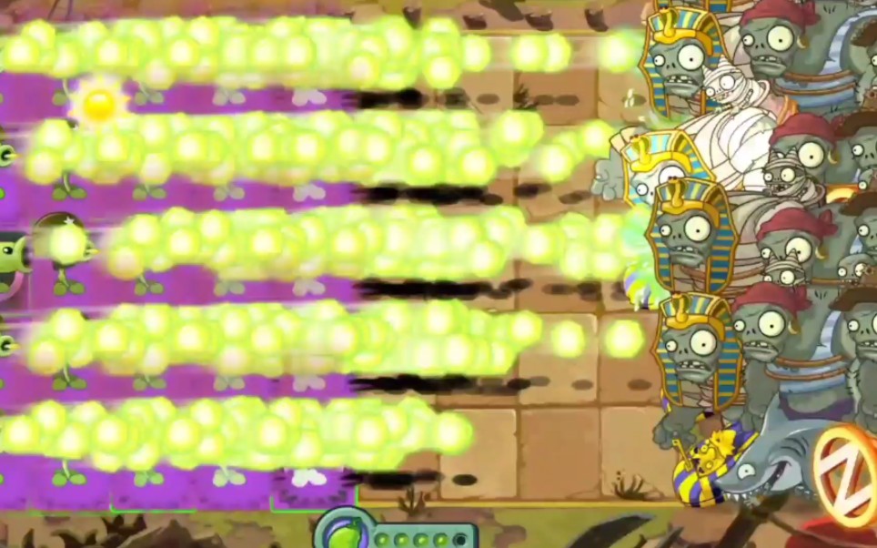 哪种五阶植物可以在五个大招之内击败各个世界的巨人僵尸_PVZ