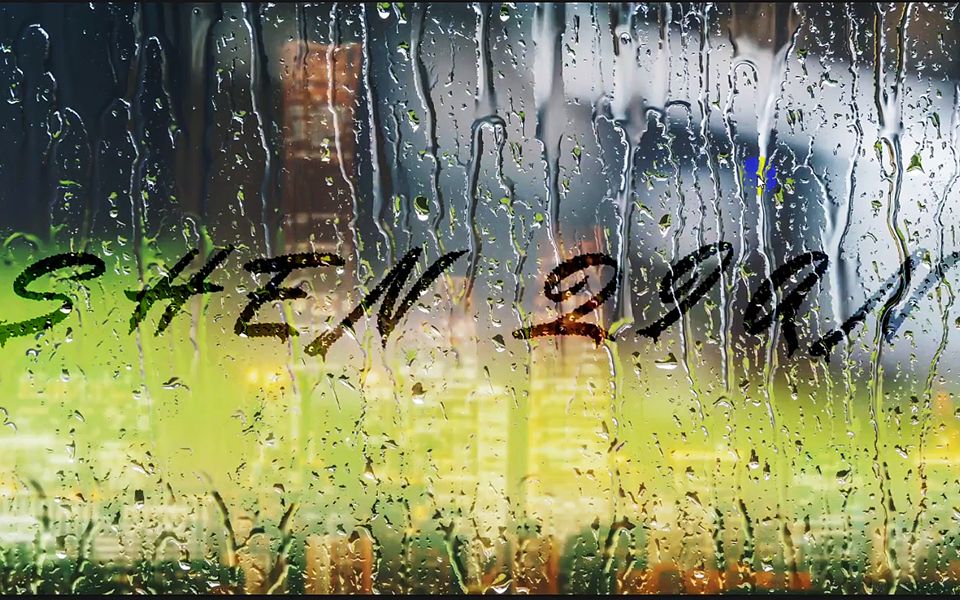 【PS小技巧】雨雾玻璃上的文字效果