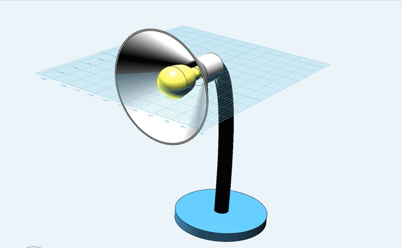 3Done 制作小台灯案例