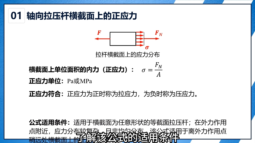 轴向拉压杆的强度计算
