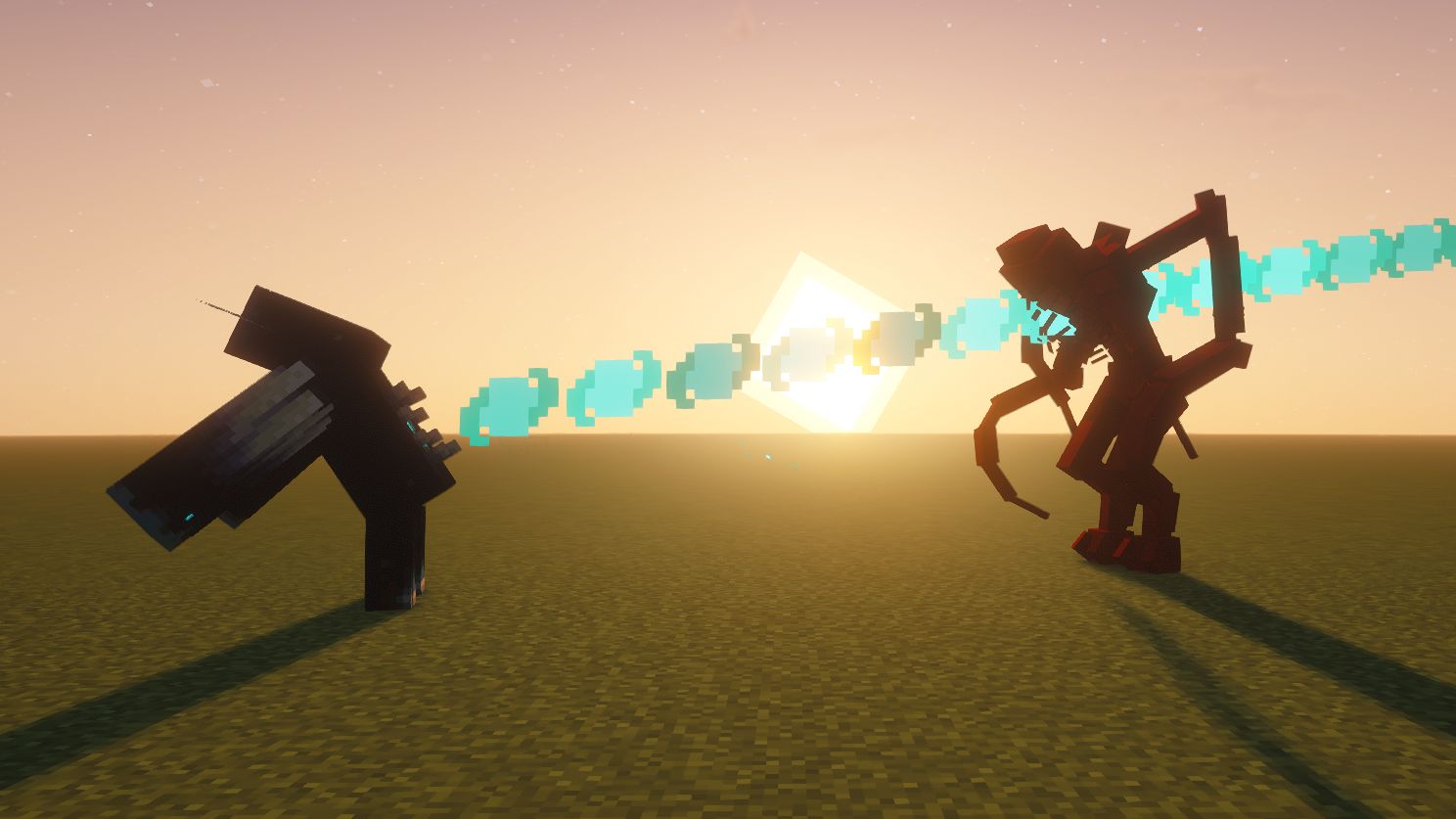 【1.20.1】移植适应长臂兽 vs 监守者(20局)_游戏热门视频