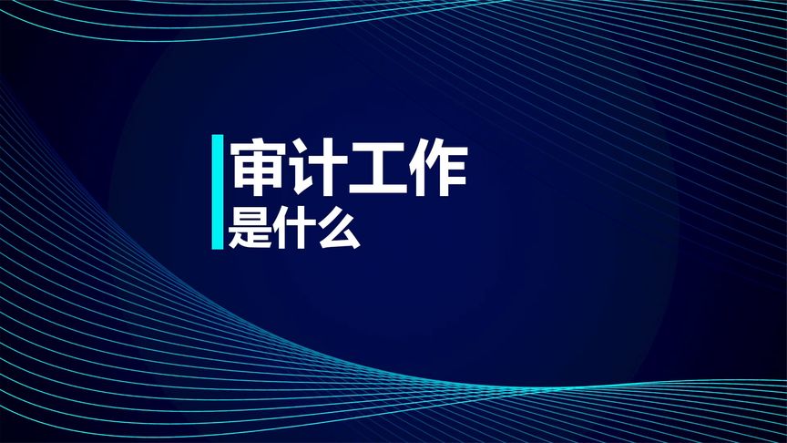 注会知识点:审计工作是什么