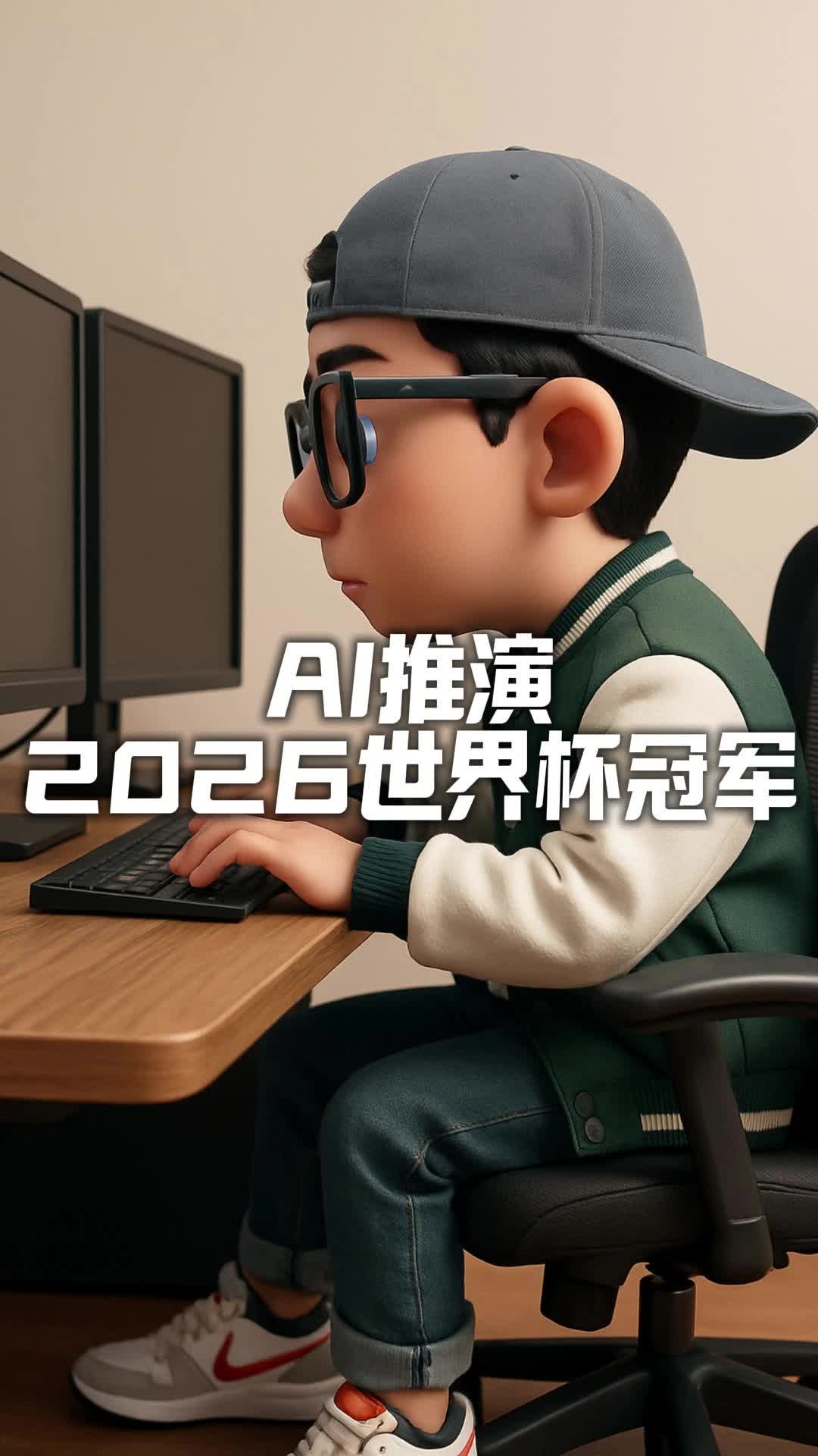 AI推荐的2026世界杯冠军和黑马,你们觉得冠军会是谁 #2026年世界杯 ...