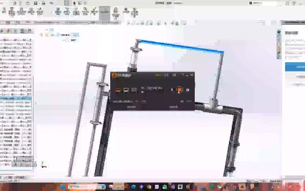 无法sw更改装配体零件颜色,可以单独打开零件进行更改,或者直接复制...