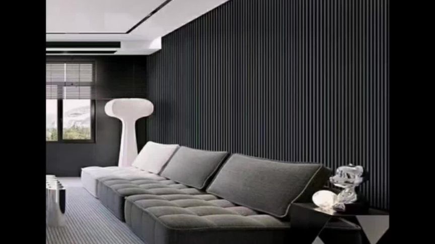 实木格栅,无缝开槽,肤感纯色,随意配#格栅 #实木格栅