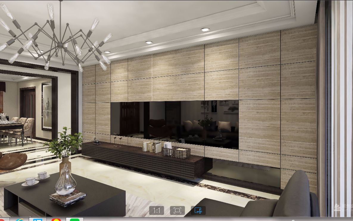 你从未见过如此便捷的室内设计软件之-《设计家现代背景墙的绘制...