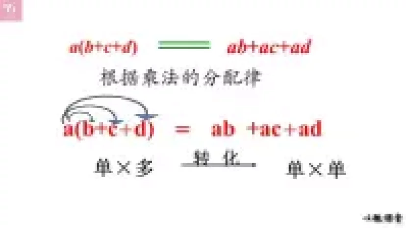 9.2 单项式乘多项式