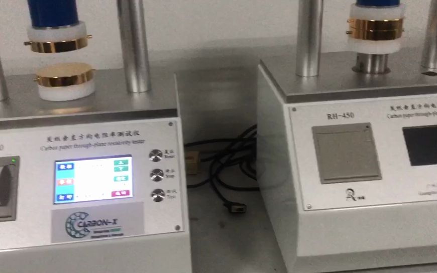 燃料电池碳纸、双极板或其他材料的垂直电阻率和接触电阻测试检测...