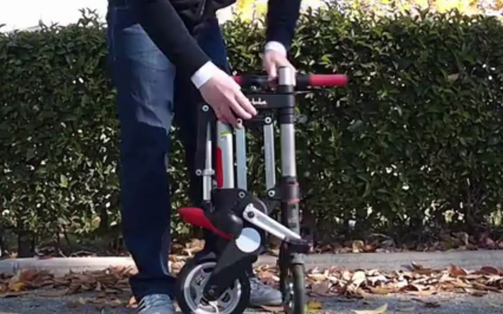 仅重5.5KG英国血统折叠体积超小折叠自行车