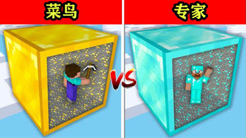 我的世界:藏在钻石中的钻石!你能找到吗!