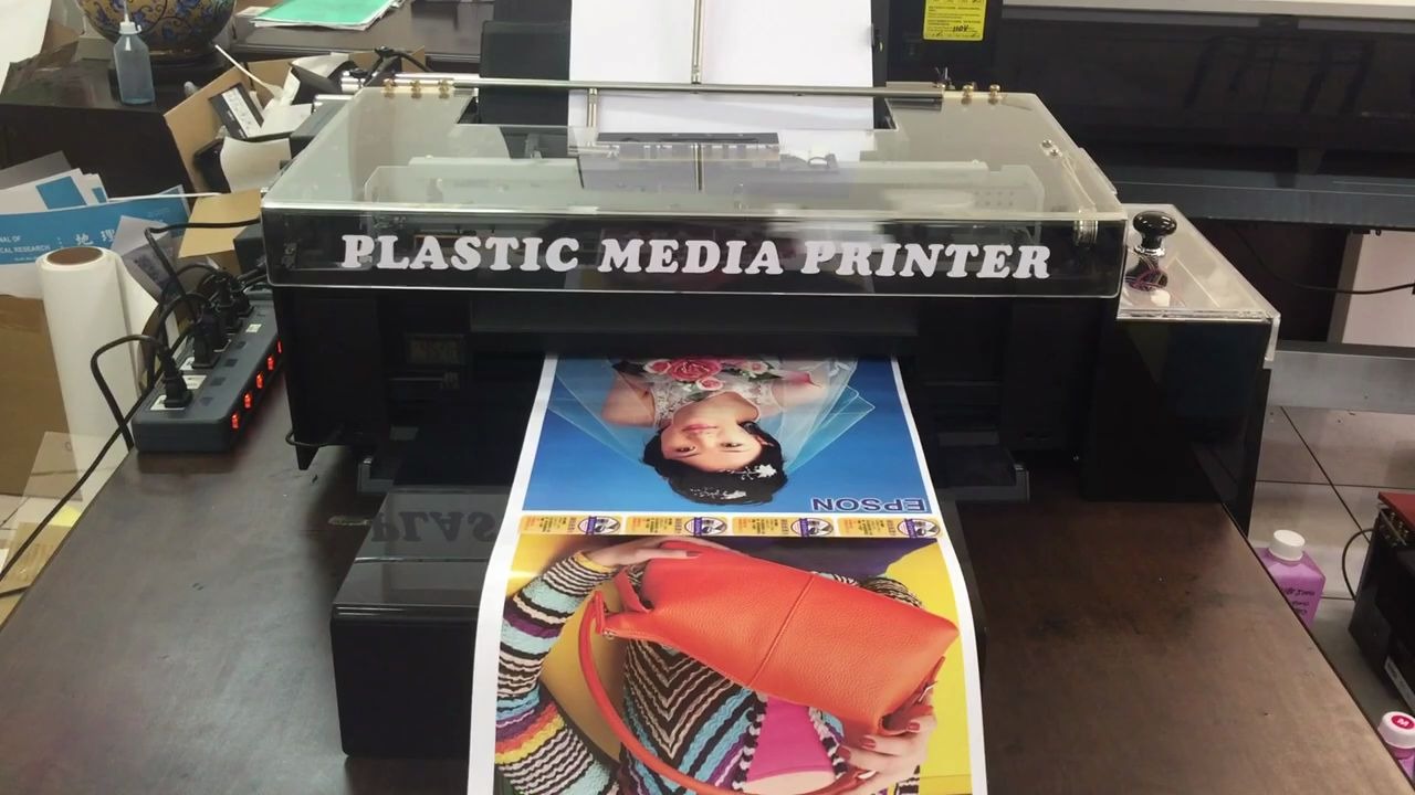 Epson L1800 改装弱溶剂墨水版本 打印PU膜PVC
