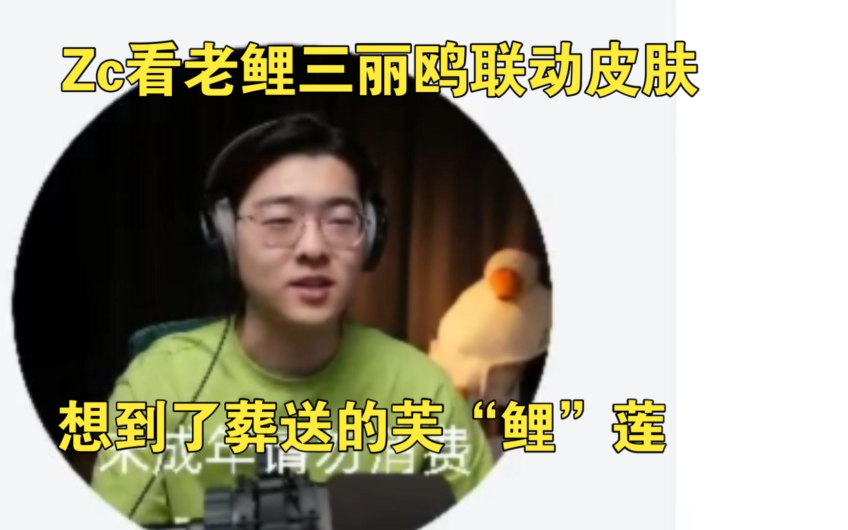 【Zc/鉴赏】看老鲤三丽鸥联动皮肤,发现技能里没有狗,想到了葬送的芙...