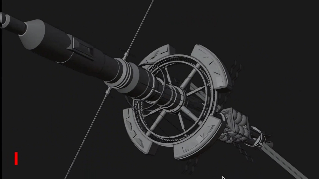【3d建模】大学建模作品,导师说我天赋异禀