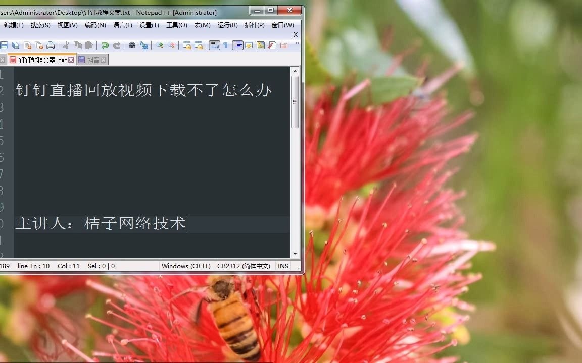 钉钉直播怎样播放记录好的视频