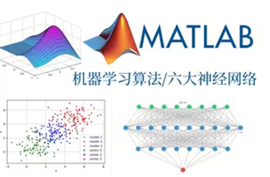 ...不愧是公认的最好的【MATLAB教程】机器学习算法六大神经网络课...