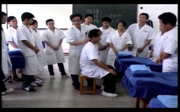 推拿手法技术:40.按法、点法、压法、掐法(实训)