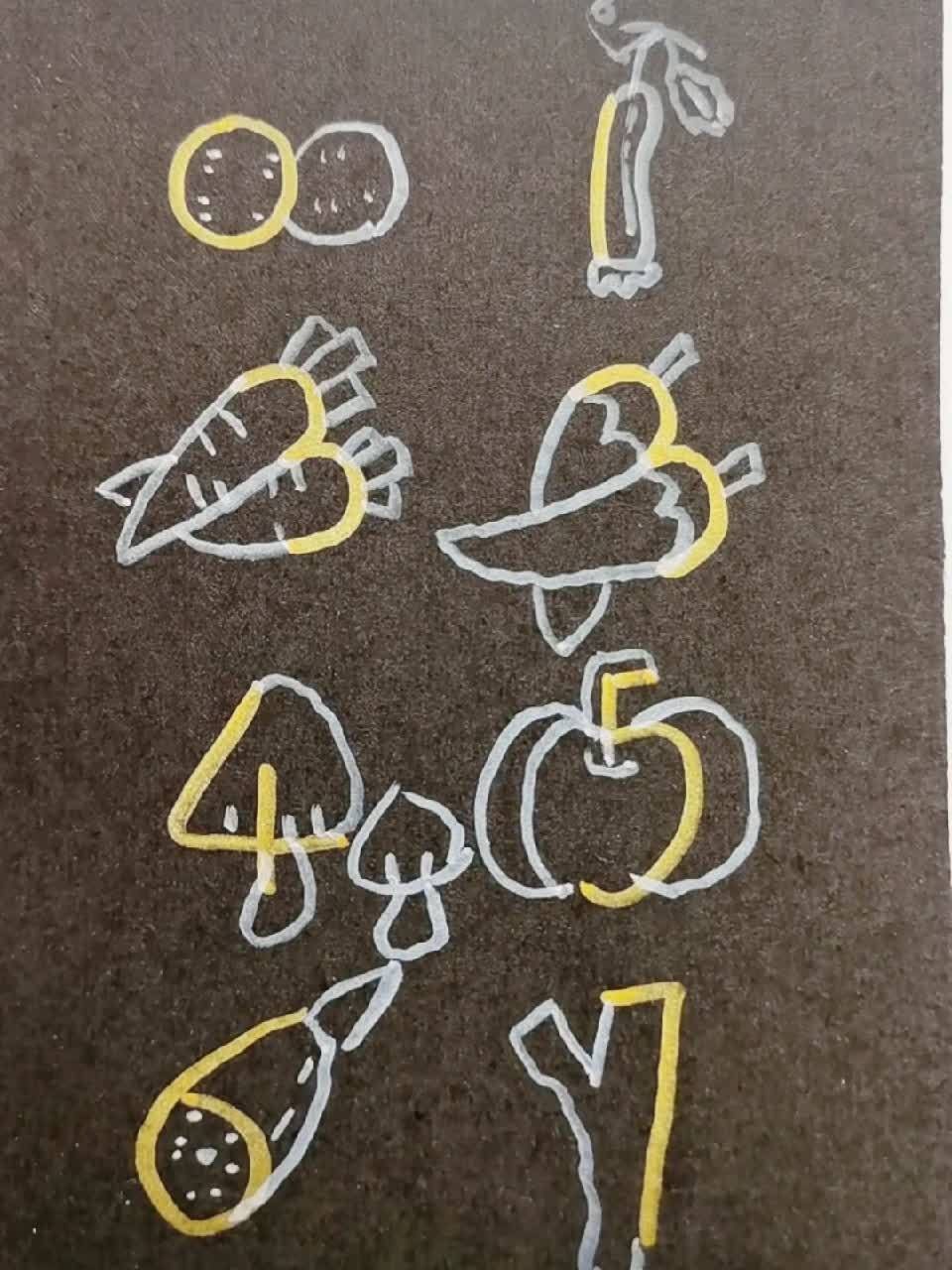 #一起学画画 #简笔画 #写字是一种生活 #亲子简笔画