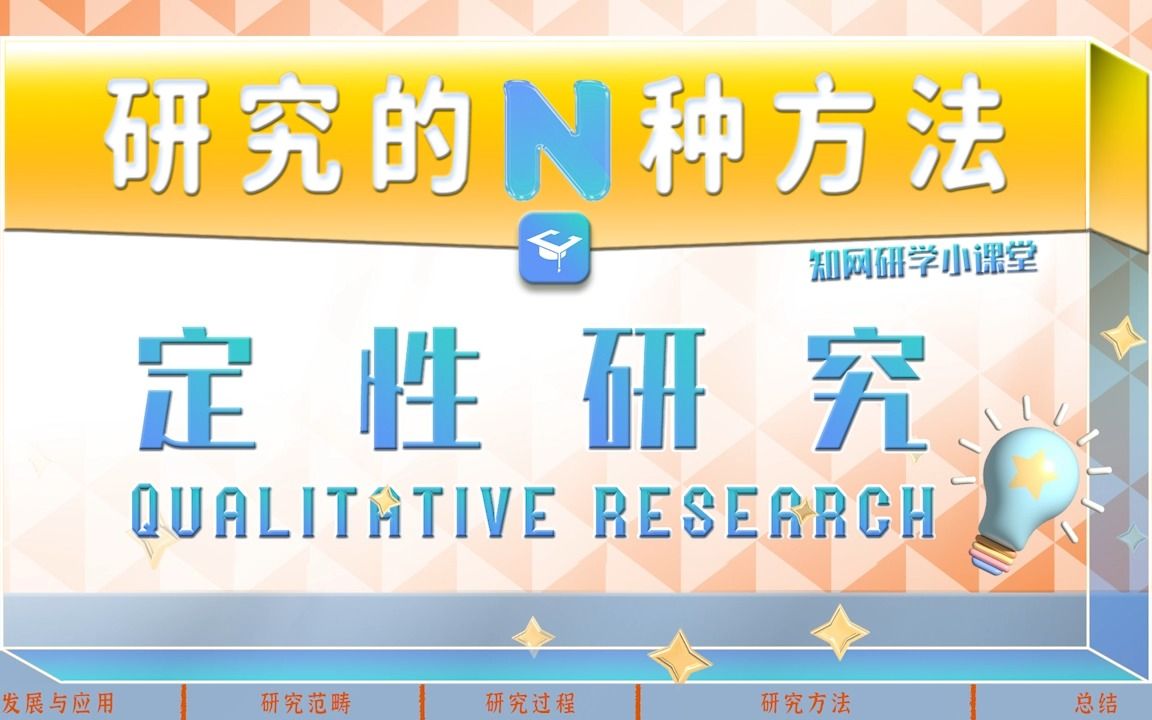【小研课代表】毕业论文重难点之定性研究方法