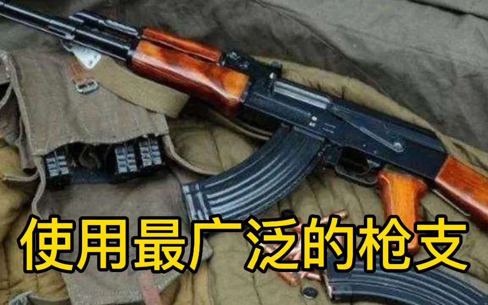 使用最广泛的枪支