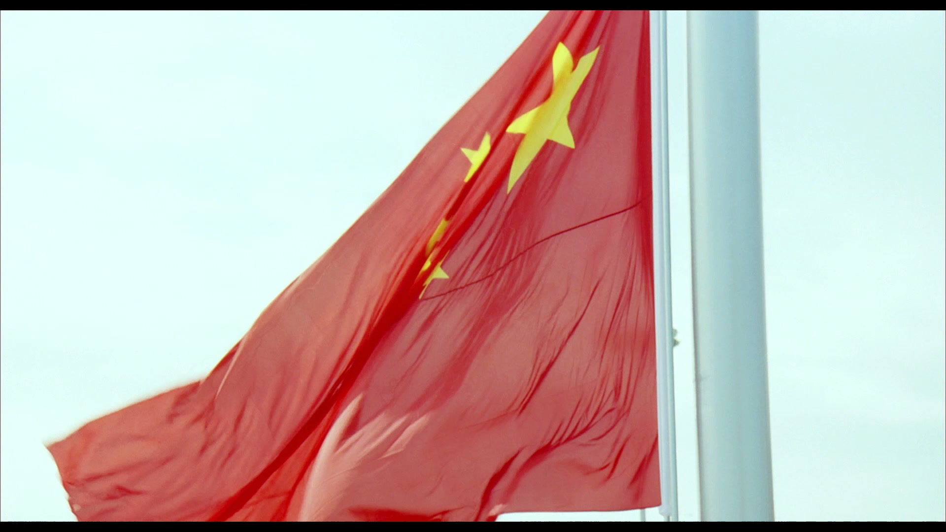 国旗仪仗队升国旗视频