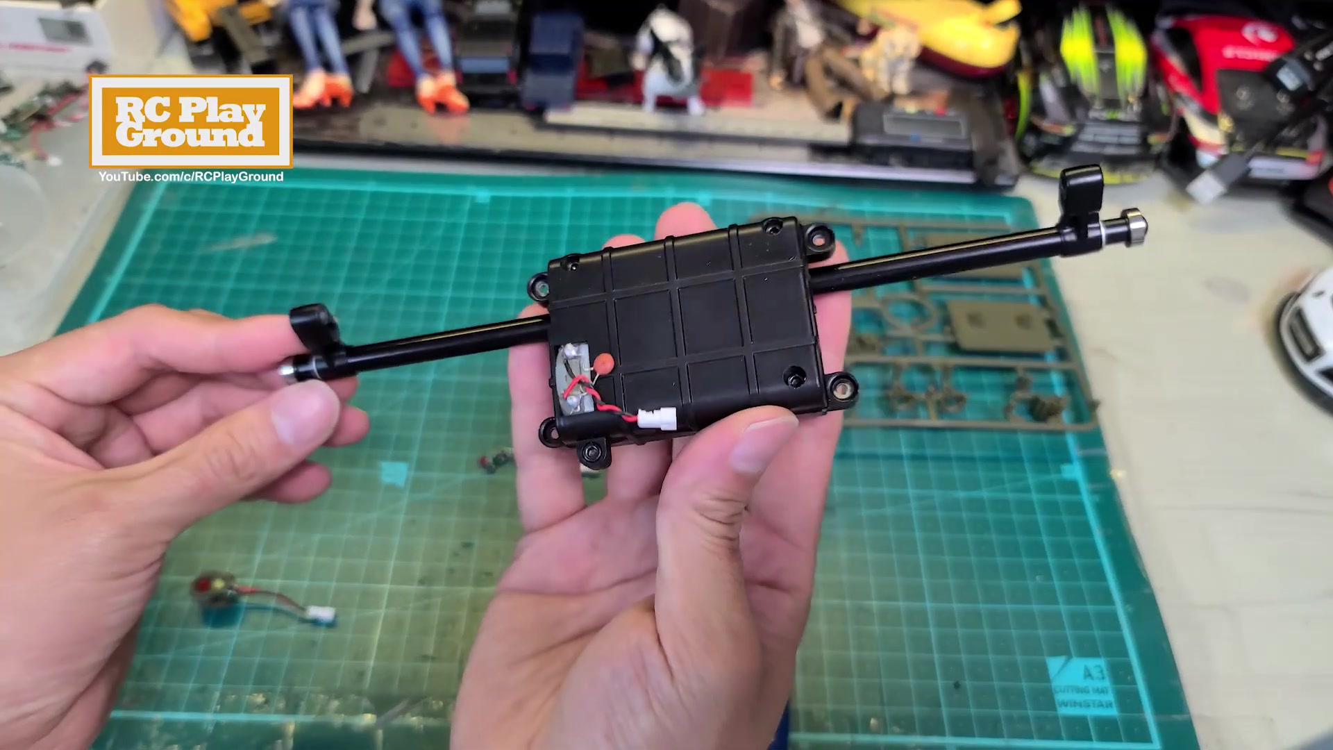 RC遥控HG P806军用越野卡车组装过程