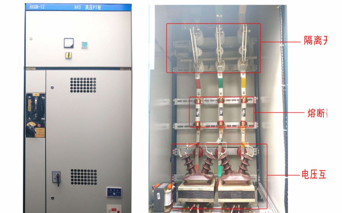 看看高压PT柜有什么元件?