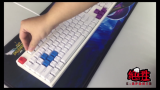 科普换平衡杆式机械键盘大键帽方式