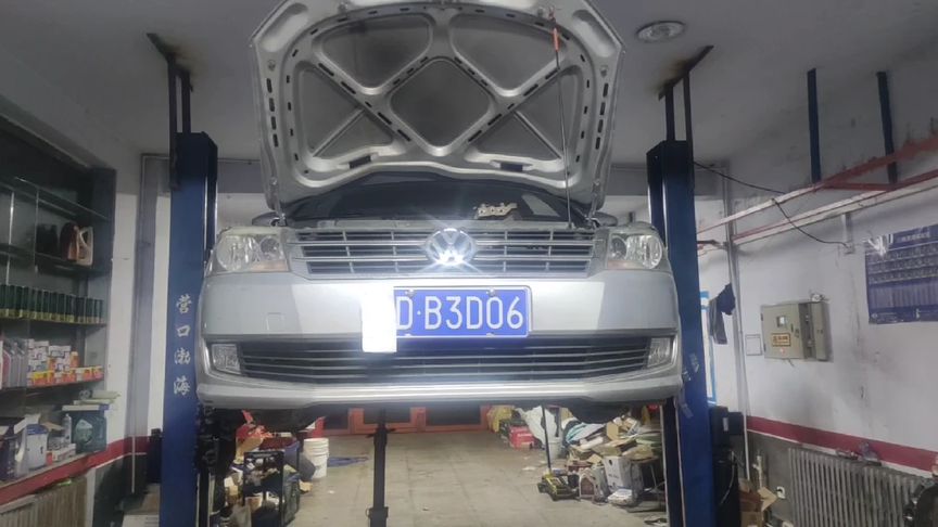 大众朗逸1.4T 干式双离合 维修