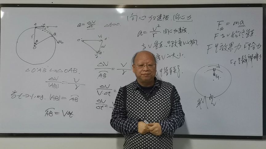 高一物理 圆周运动向心加速度 向心力的推导