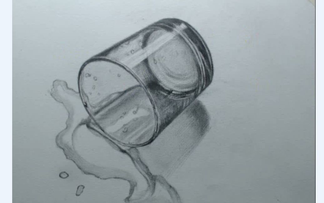 素描玻璃质感原来这么容易!看大神是如何做到的!超详细教程等着你哦~