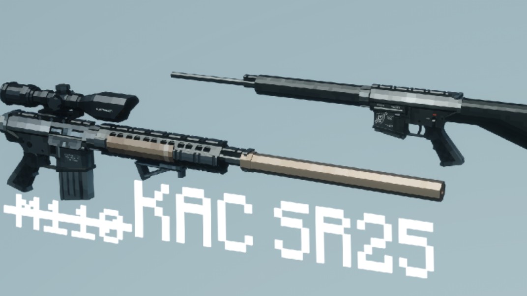 [TacZ枪包]KAC SR25_哔哩哔哩bilibili_我的世界