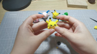 DIY粘土教程,教你制作神奇宝贝皮卡丘,赶紧动手吧