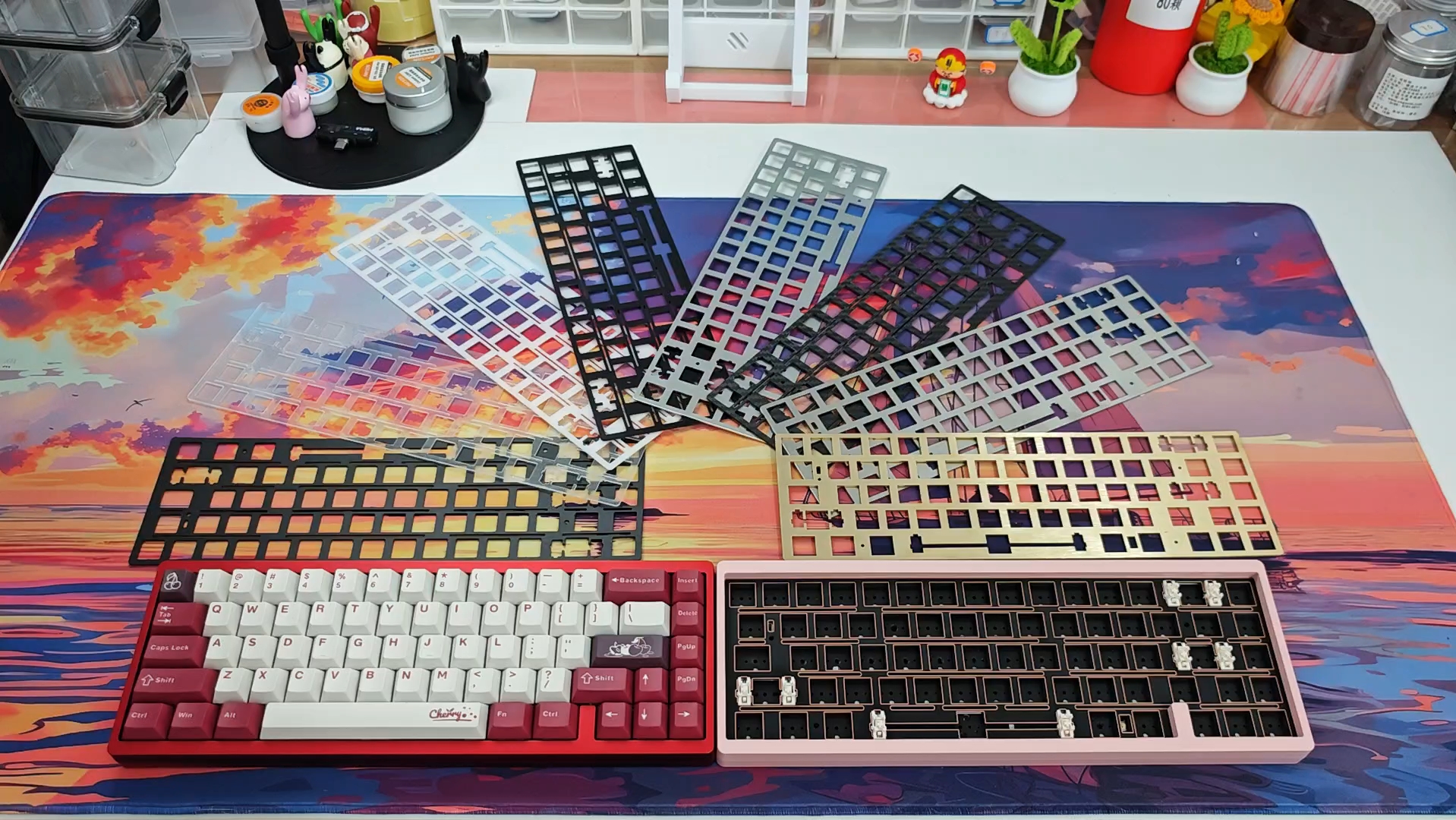 集齐九大定位板:pp、pc、pom、fr4、fr4沉金、碳纤维、铝、钢、铜,...