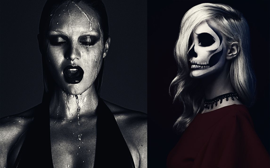 人像后期HDR金属质感肤色效果PS动作教程