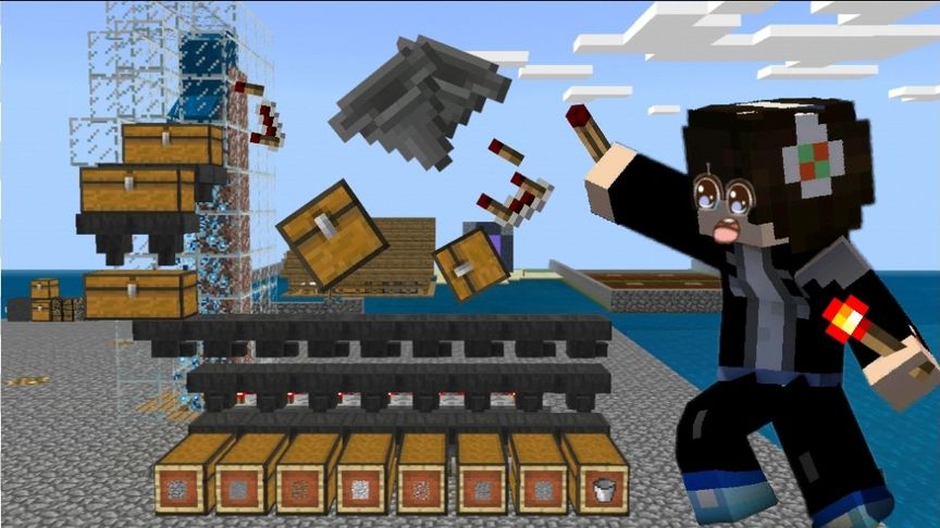 【我的世界宁优】海岛生存/#11制作方便快捷的 物品筛选器