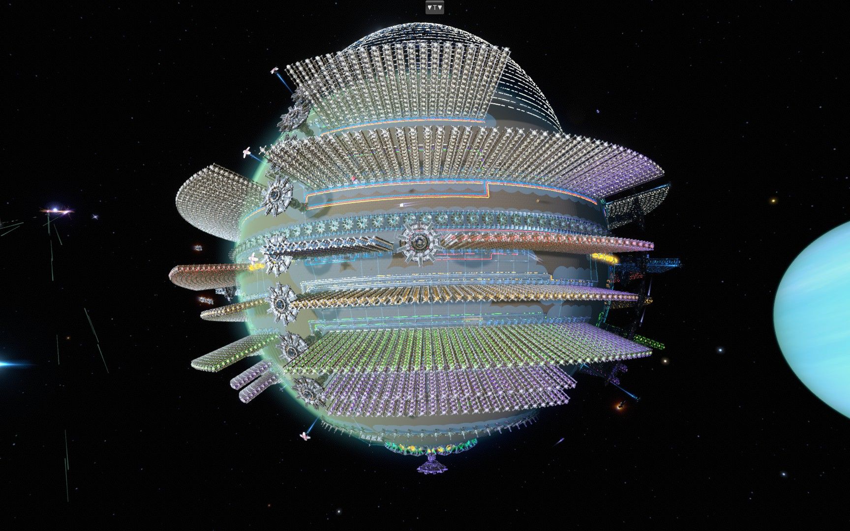 戴森球计划 第三期 复制12000白块MOD及蓝图分享