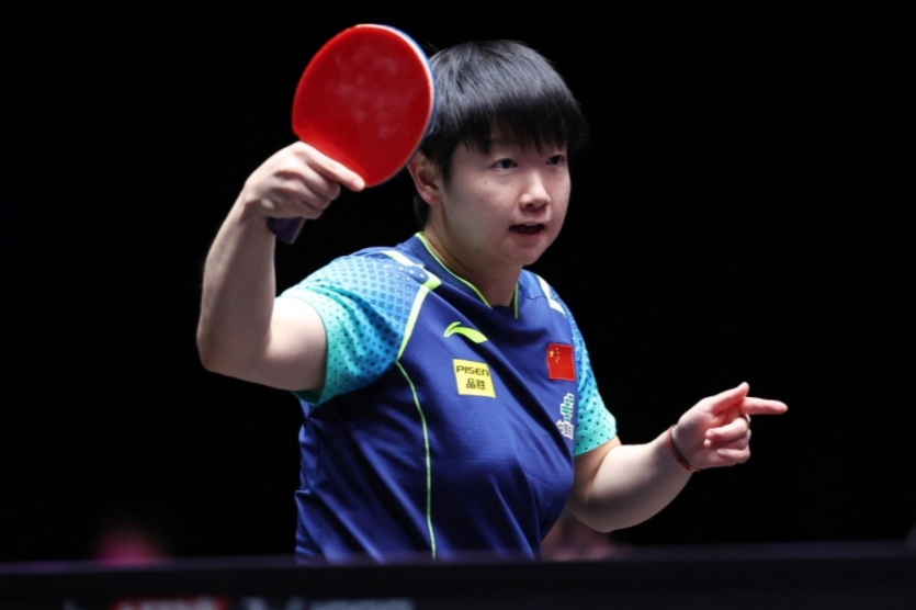 孙颖莎太稳,全场挽救8局点,6战张本美和全胜,国乒包揽冠亚军