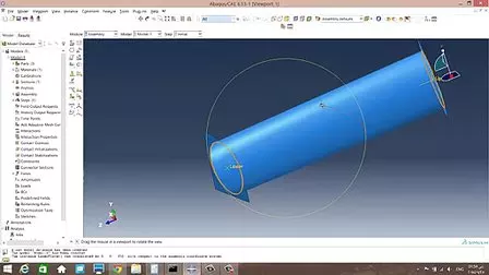 Abaqus CAE碰撞试验教程