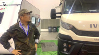杭州车展,220万的B型自行式越野房车,可越野可救援,外形就是装甲车