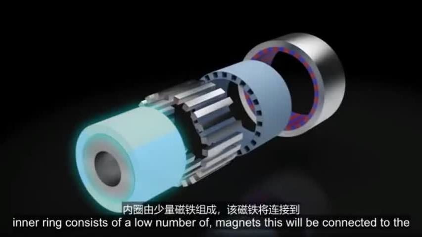 非常直观的磁齿轮原理讲解,4分钟告诉你什么是磁齿轮!