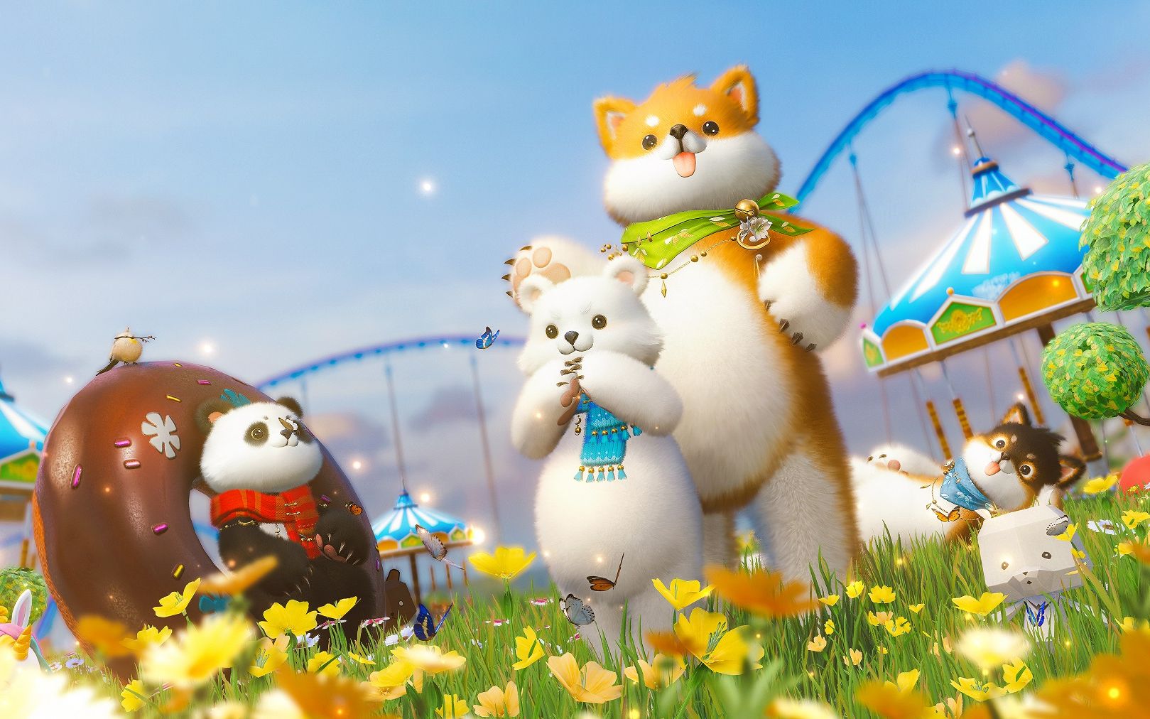 不懂毛茸茸的人有难了!全新儿童节主题外装【绒耳稚心】来啦!