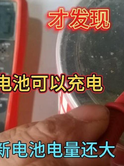才知道,原来纽扣电池可以再次充电,充满电居然比新电池电量还大
