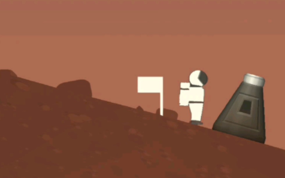 航天模拟器 宇航员着陆火星