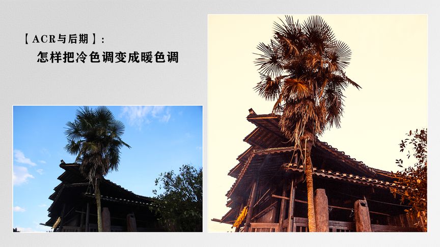 ACR与后期:用校准把冷色调变成暖色调