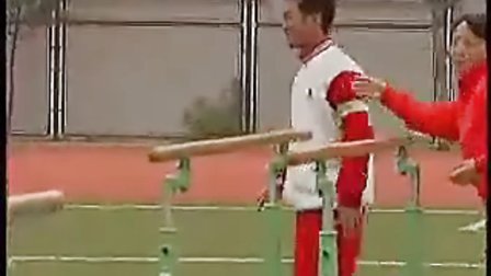   双杠前滚翻成分腿坐 索玉华——高中体育优质课