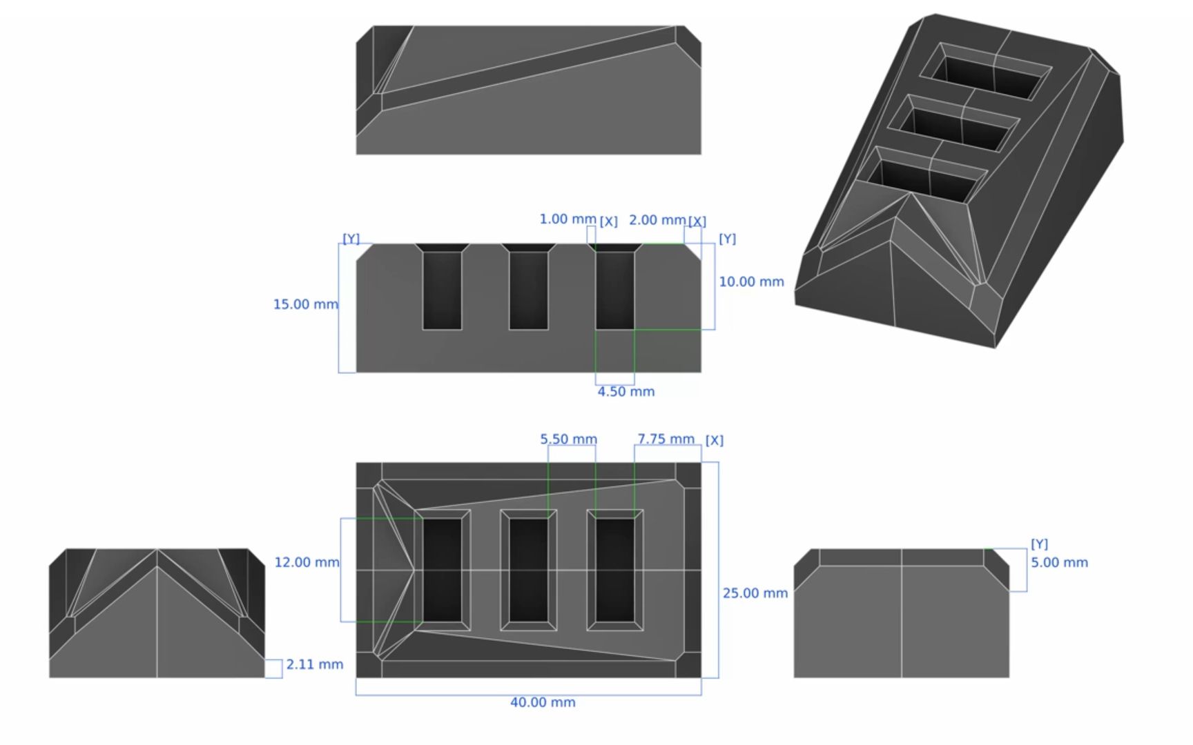 blender-建模入门基础教程-参数化建模