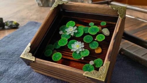 虽然手工艺视频难火但是从制作树脂画到剪辑视频的每一步我都会尽量...