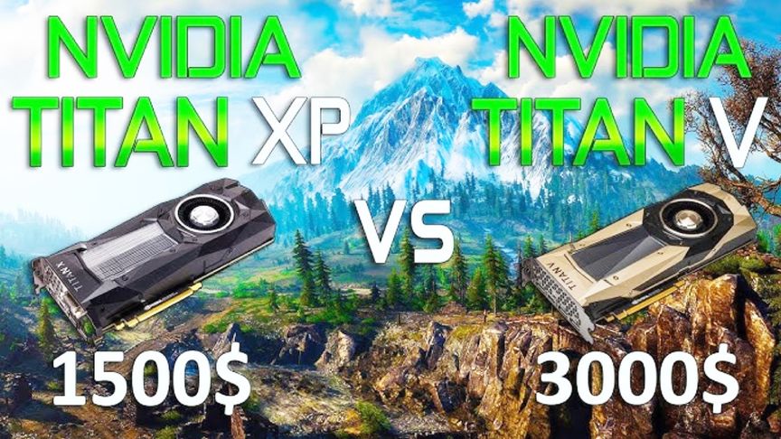 发烧级4K游戏显卡对比—TITAN V vs TITAN Xp (i7 8700k)