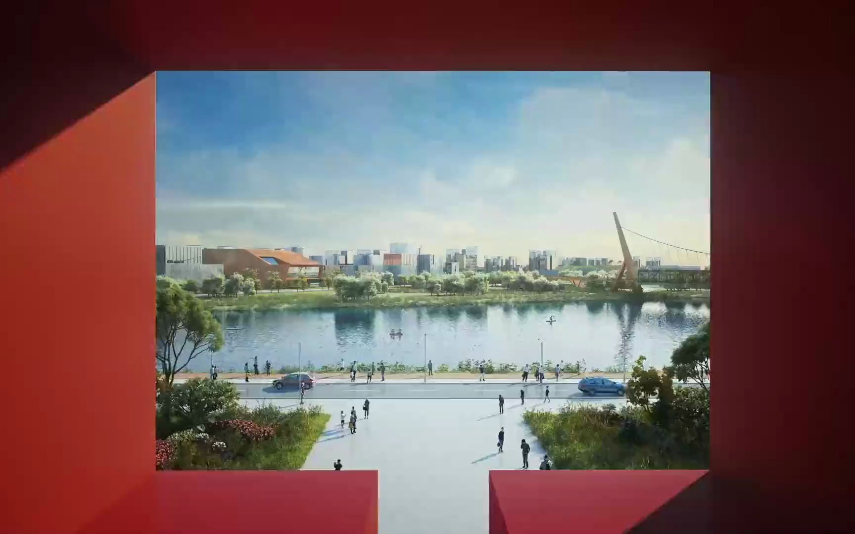 波菲(联合体) 荣获石家庄太平河城市片区城市设计方案国际征集优胜奖